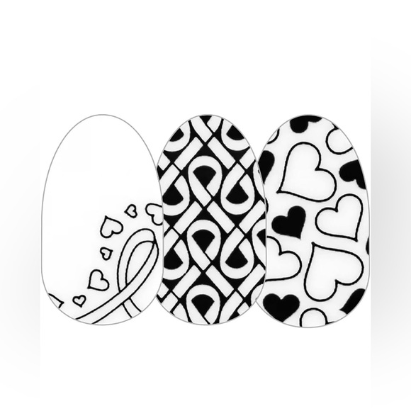 Color Street | Makeup | Color Street For The Cause Clear Overlay Hearts ...